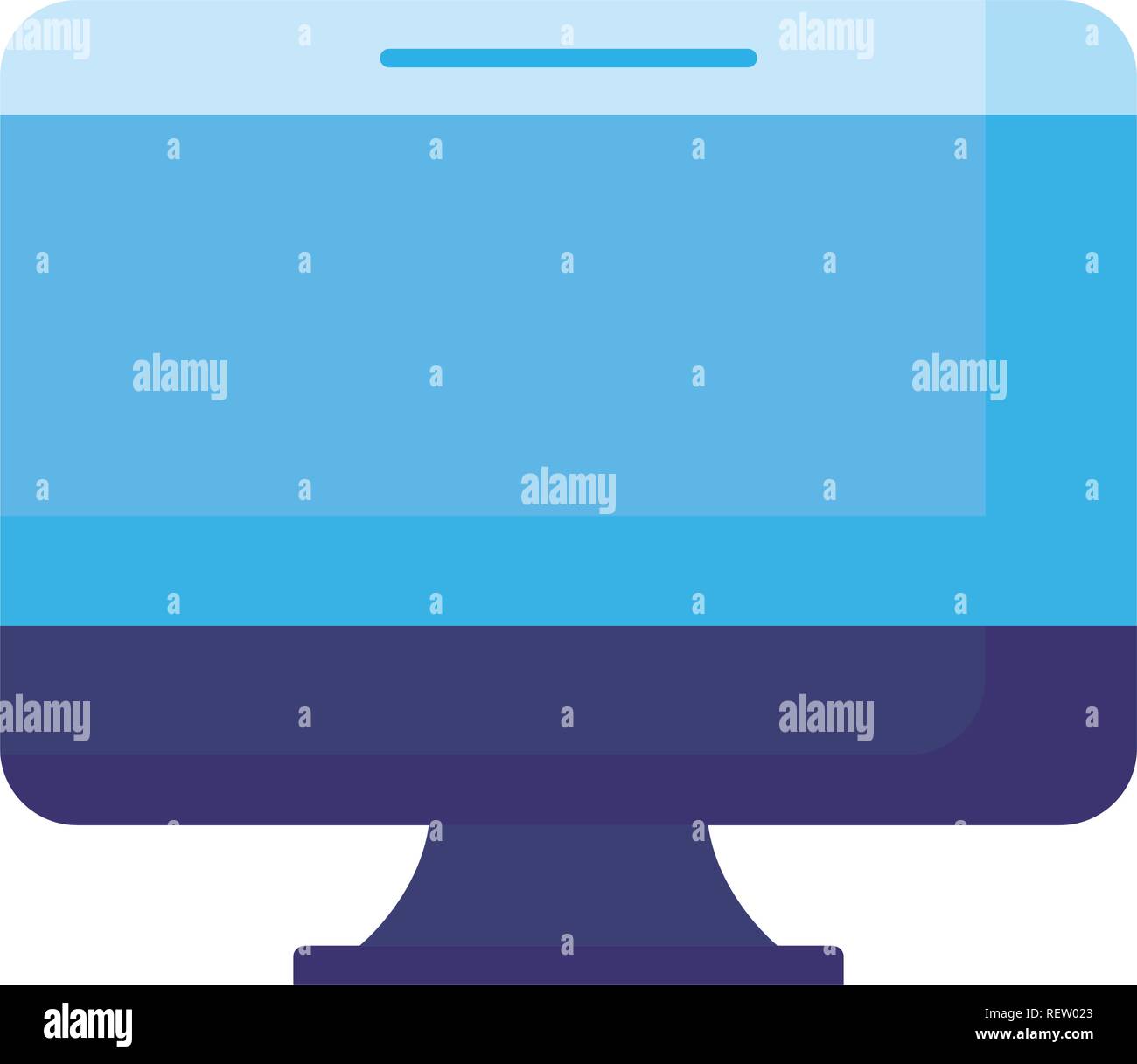 computer icon over white background, vector illustration Stock Vector ...