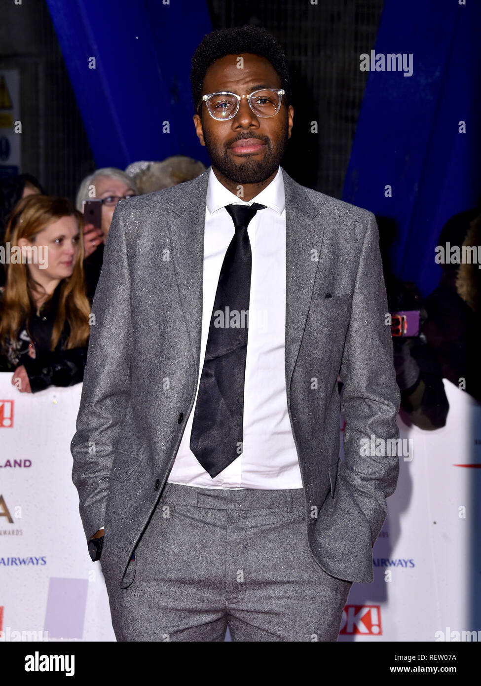 Daniel Lawrence Taylor attending the National Television Awards 2019 ...