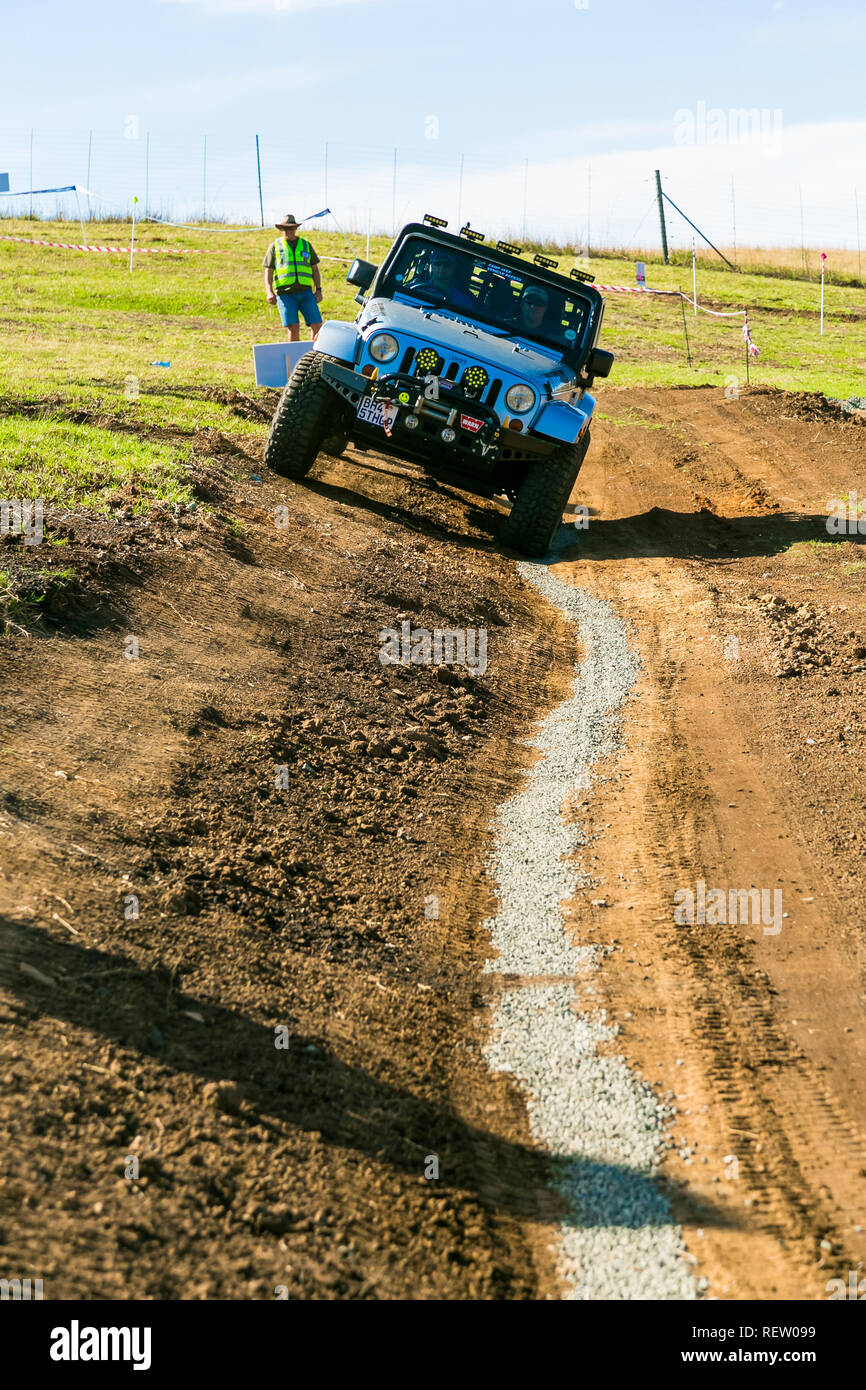 Harrismith, South Africa - October 02 2015: 4x4 Obstacle Driver ...