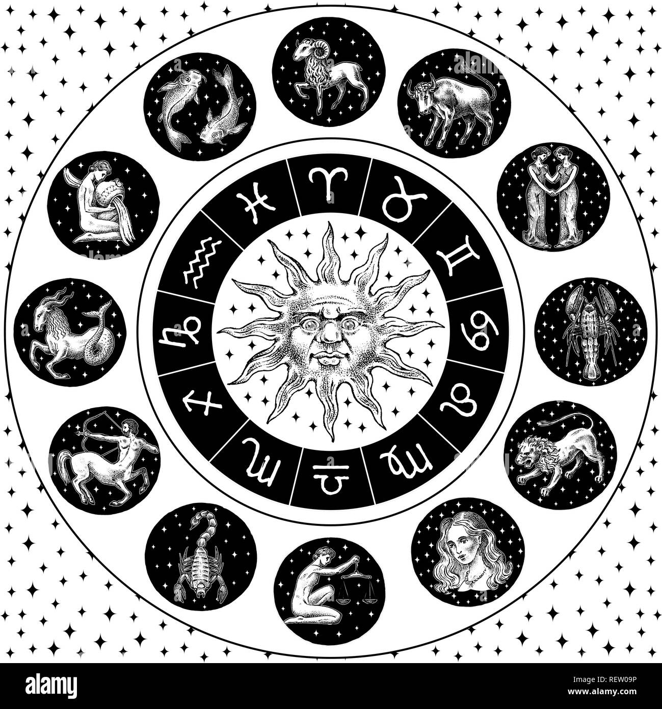 Astrology Vector