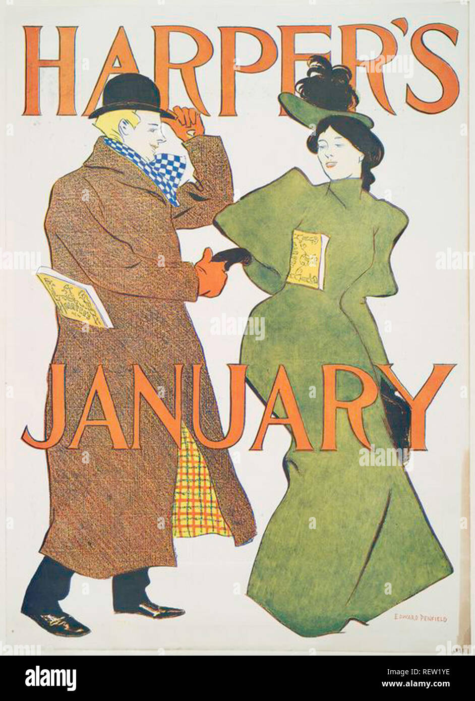 vintage magazine advertising and cover design Stock Photo - Alamy