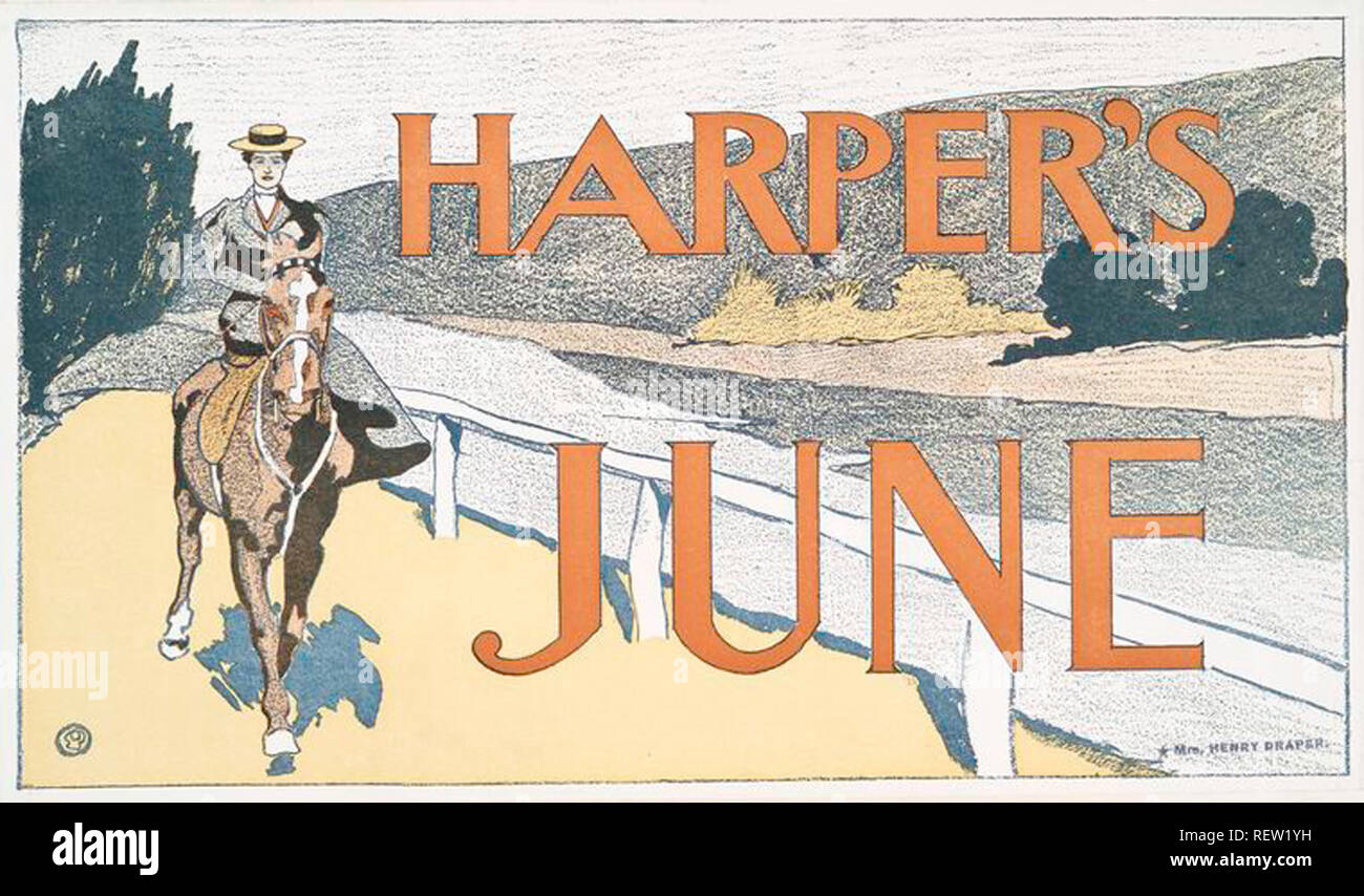 vintage magazine advertising and cover design Stock Photo - Alamy