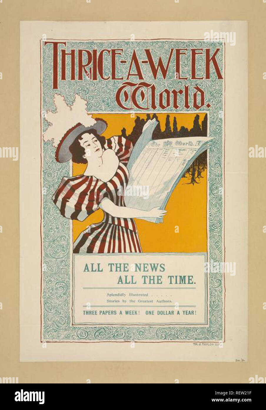 vintage magazine advertising and cover design Stock Photo - Alamy