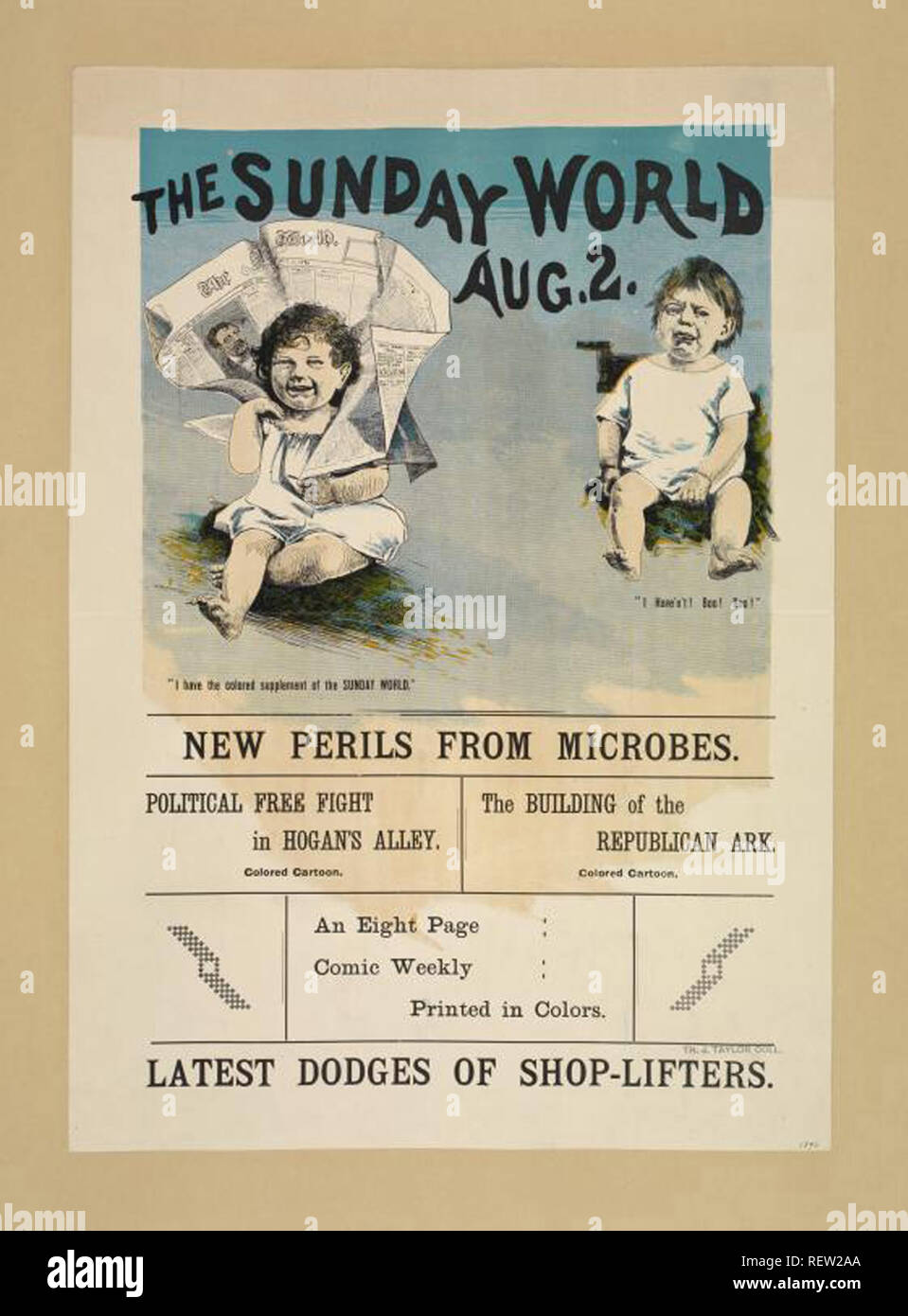 vintage magazine advertising and cover design Stock Photo - Alamy