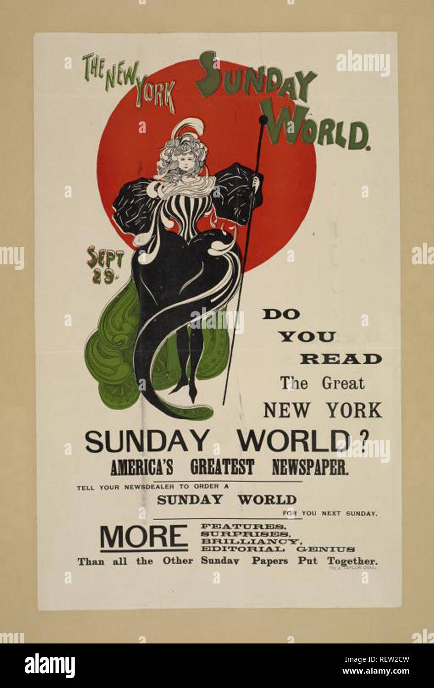 vintage magazine advertising and cover design Stock Photo - Alamy