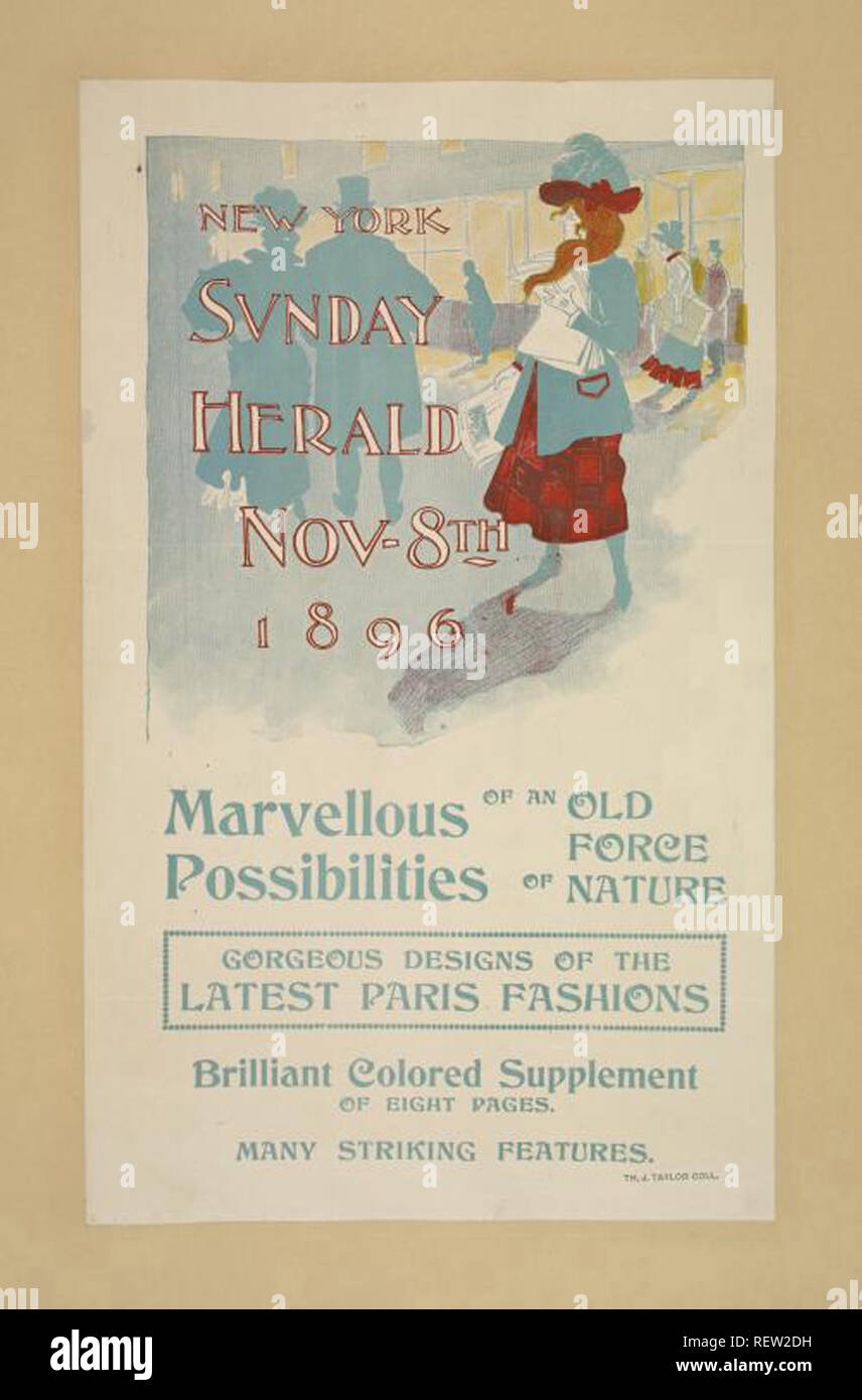 vintage magazine advertising and cover design Stock Photo - Alamy