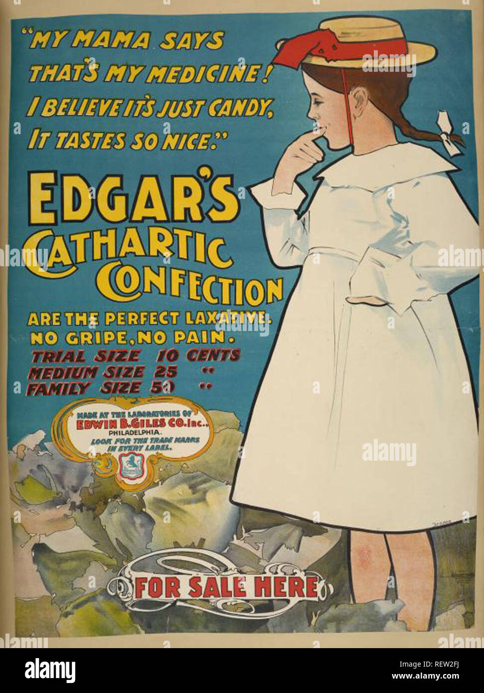 vintage magazine advertising and cover design Stock Photo - Alamy