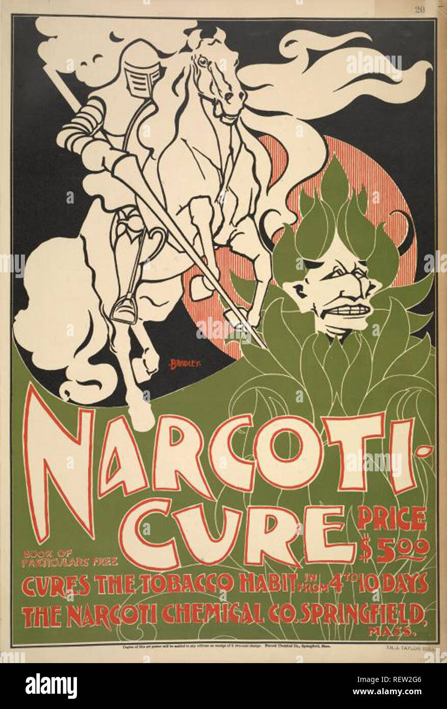 vintage magazine advertising and cover design Stock Photo - Alamy