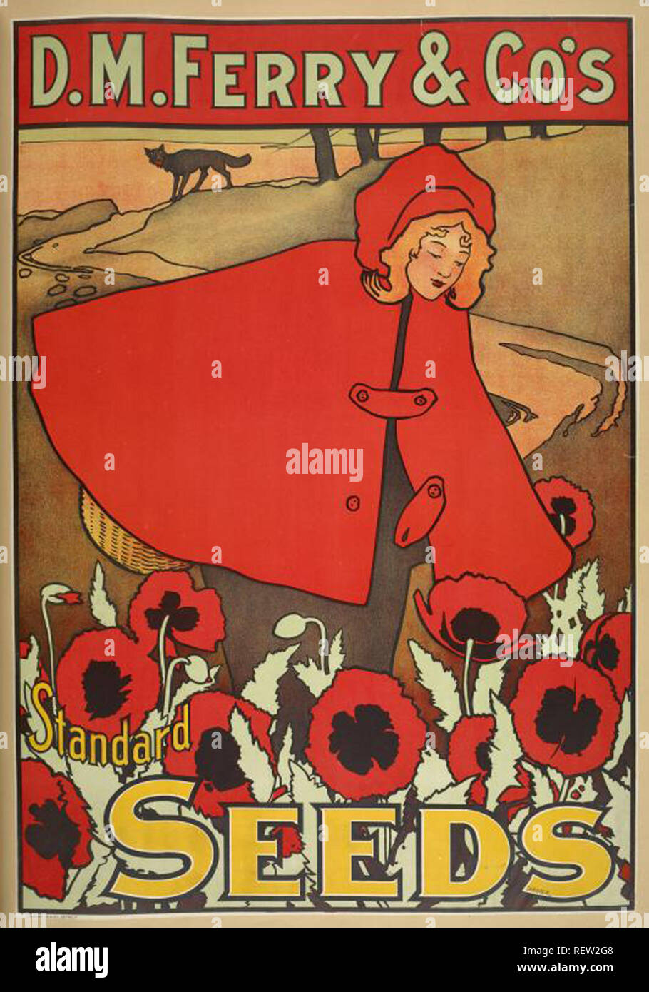 vintage magazine advertising and cover design Stock Photo - Alamy