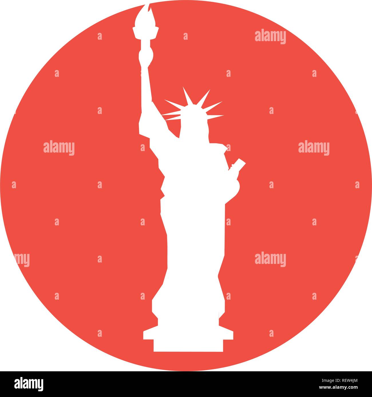 statue of liberty icon Stock Vector Image & Art - Alamy