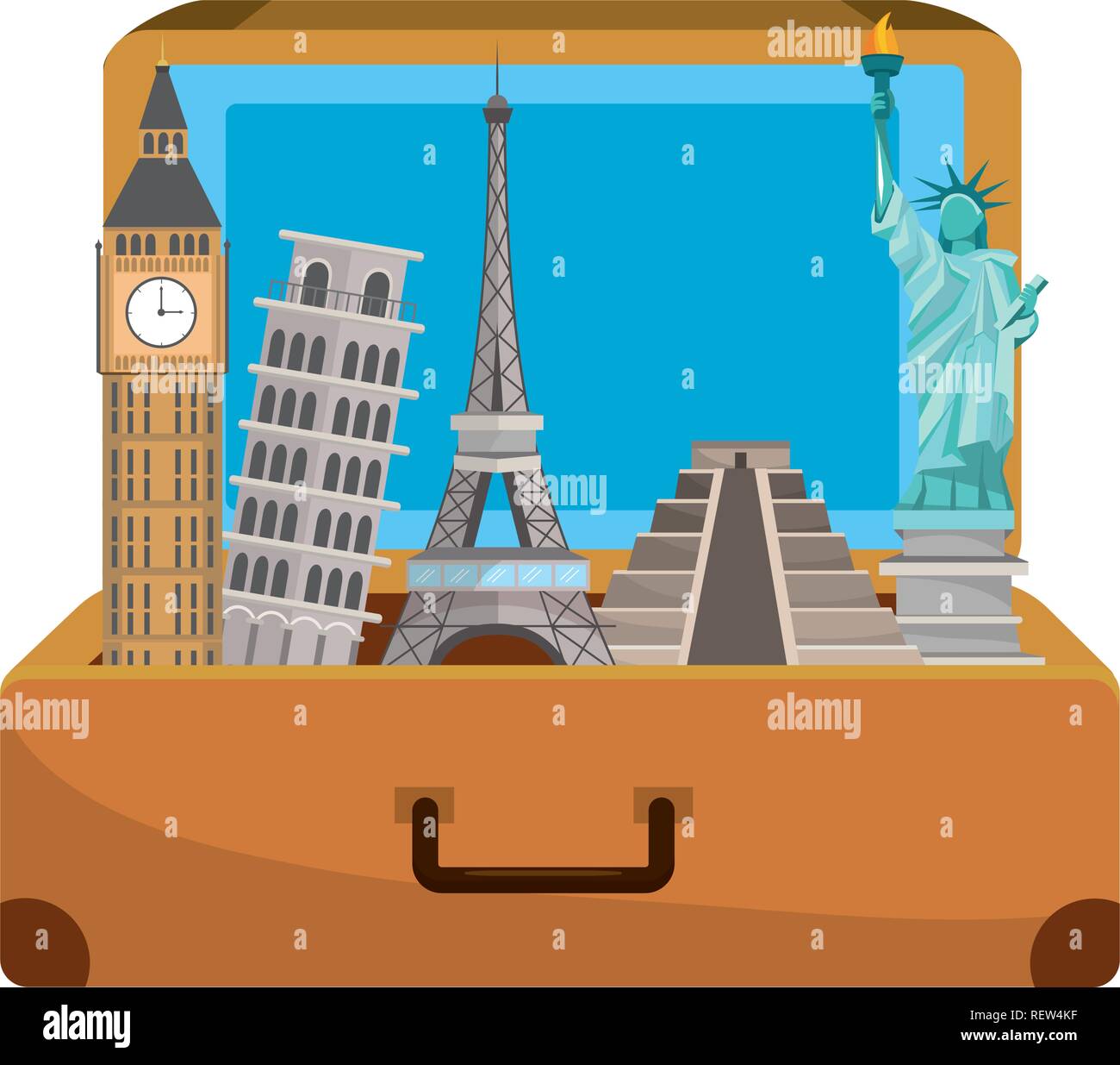 travel luggage cartoon Stock Vector Image & Art - Alamy
