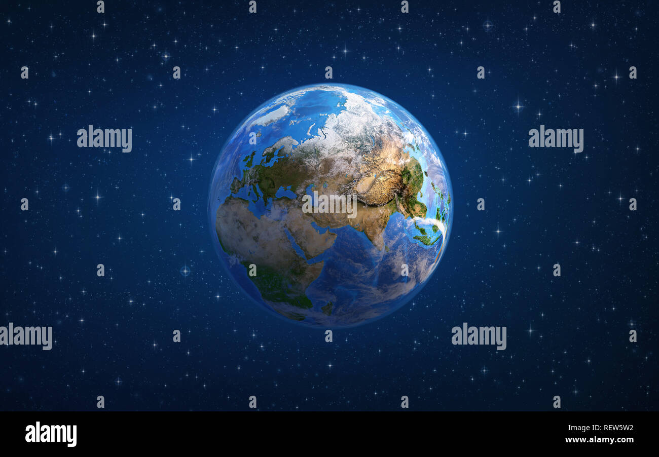 Planet Earth From Space Nasa