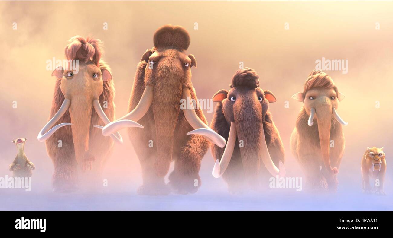 Sid Manny Diego Ice Age Stock Photos & Sid Manny Diego Ice Age Stock ...