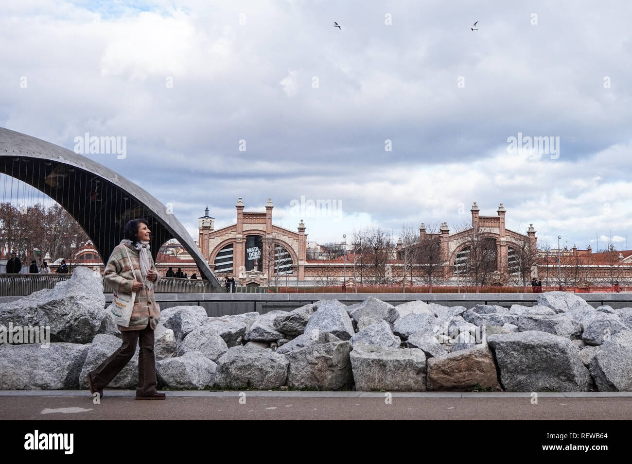 Matadero building hi-res stock photography and images - Alamy