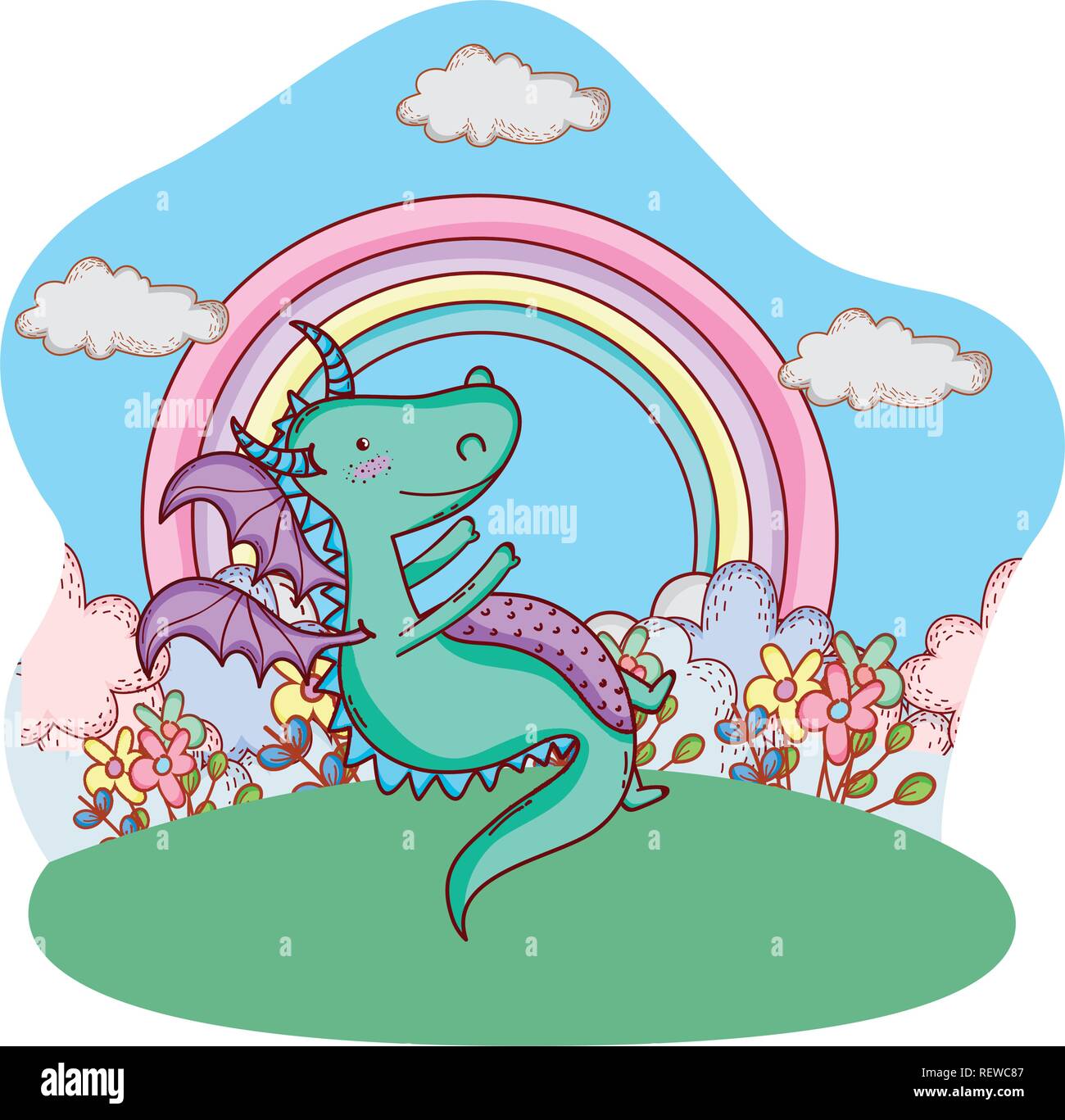 cat outdoors cartoon Stock Vector Image & Art - Alamy