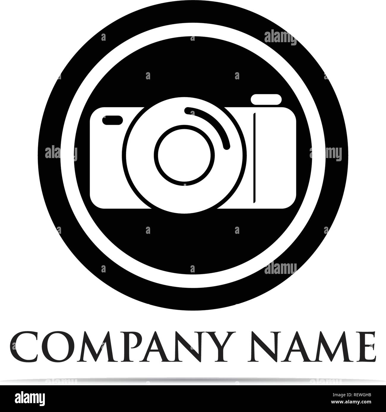 Photography Logo Vector illustrator Stock Vector Image & Art - Alamy