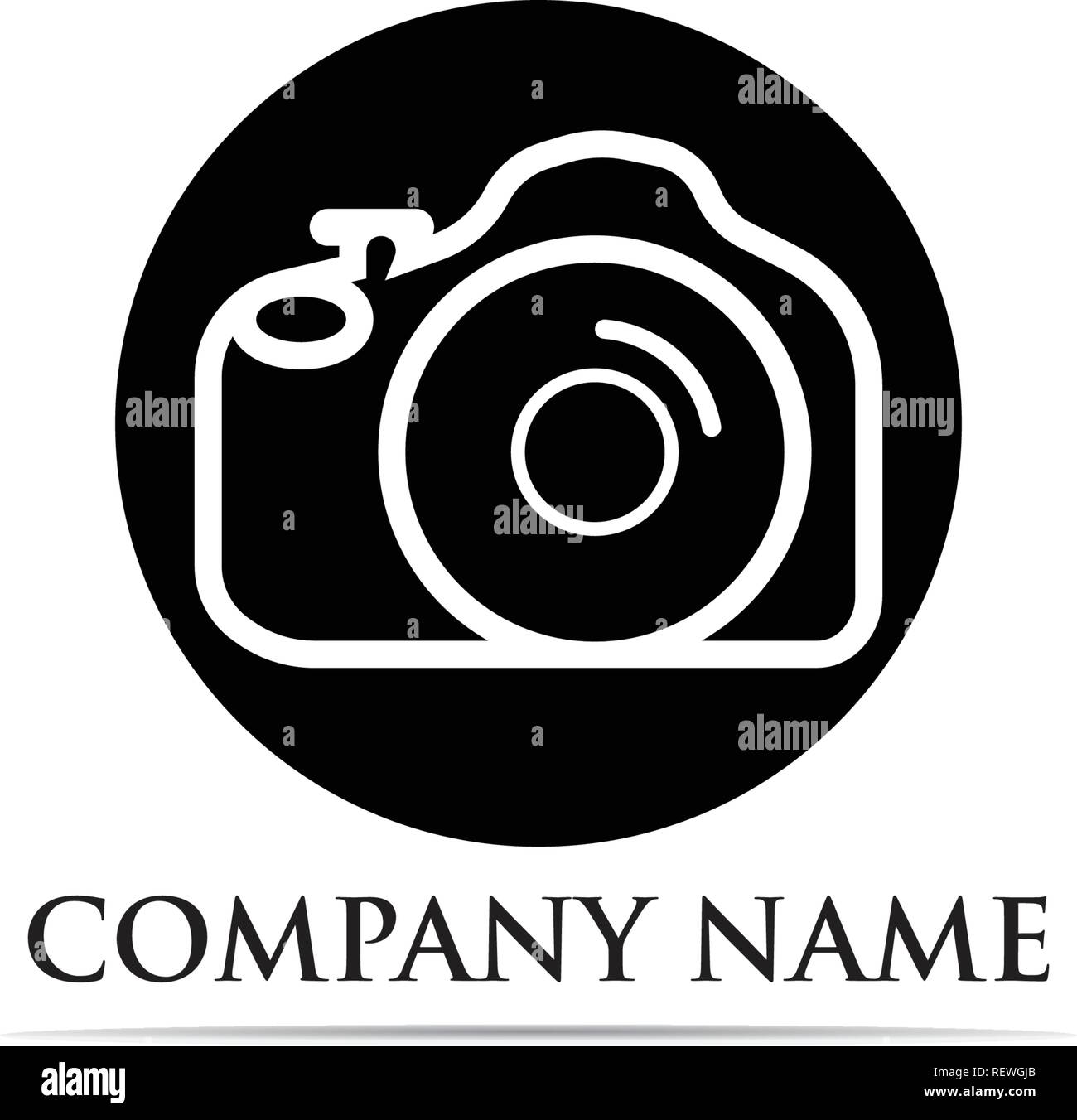 Photography Logo Vector illustrator Stock Vector Image & Art - Alamy