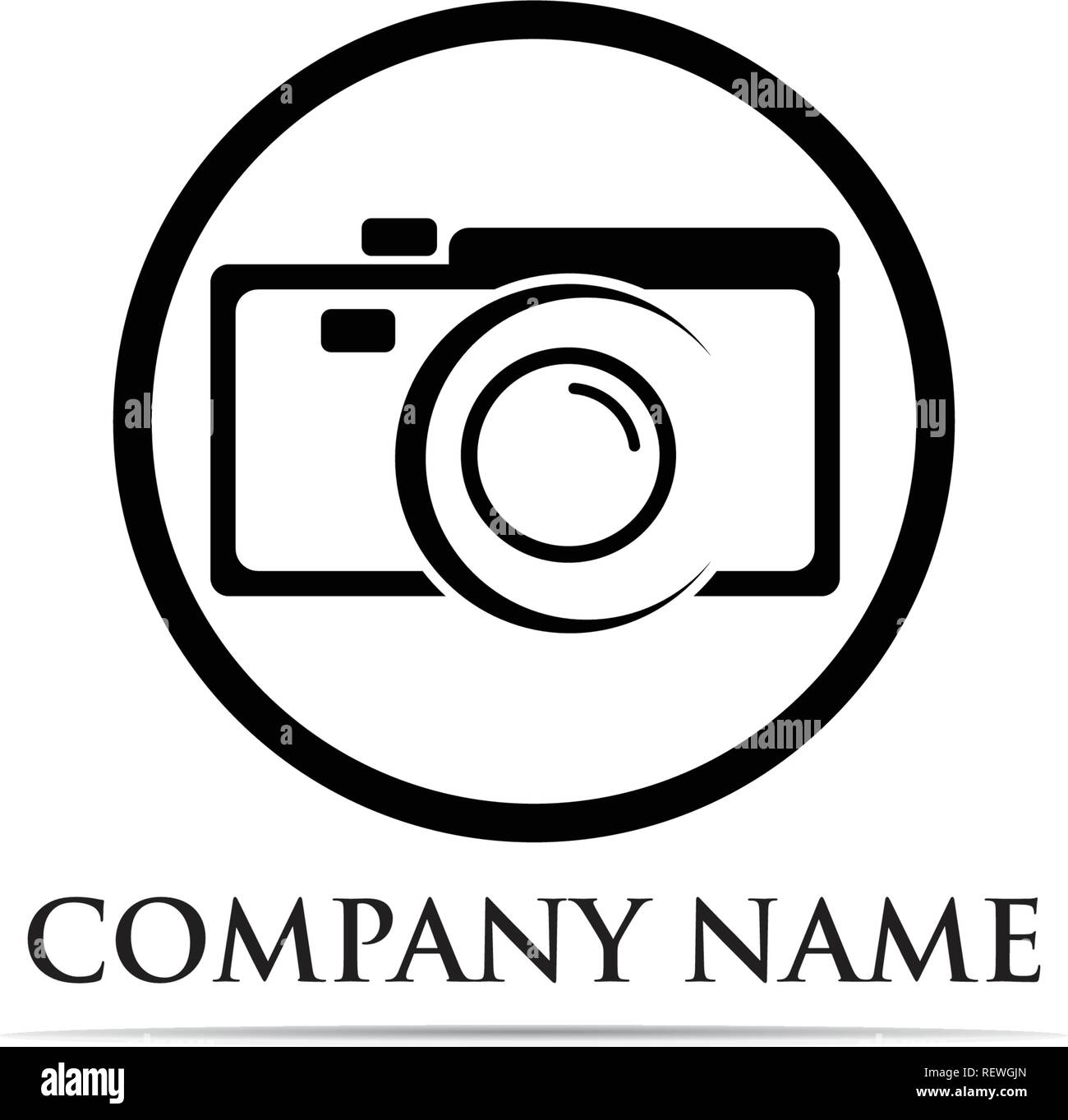 Photography Logo Vector illustrator Stock Vector Image & Art - Alamy