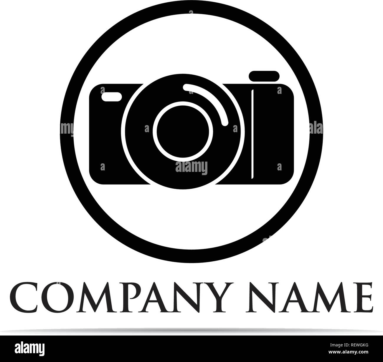 Photography Logo Vector illustrator Stock Vector Image & Art - Alamy