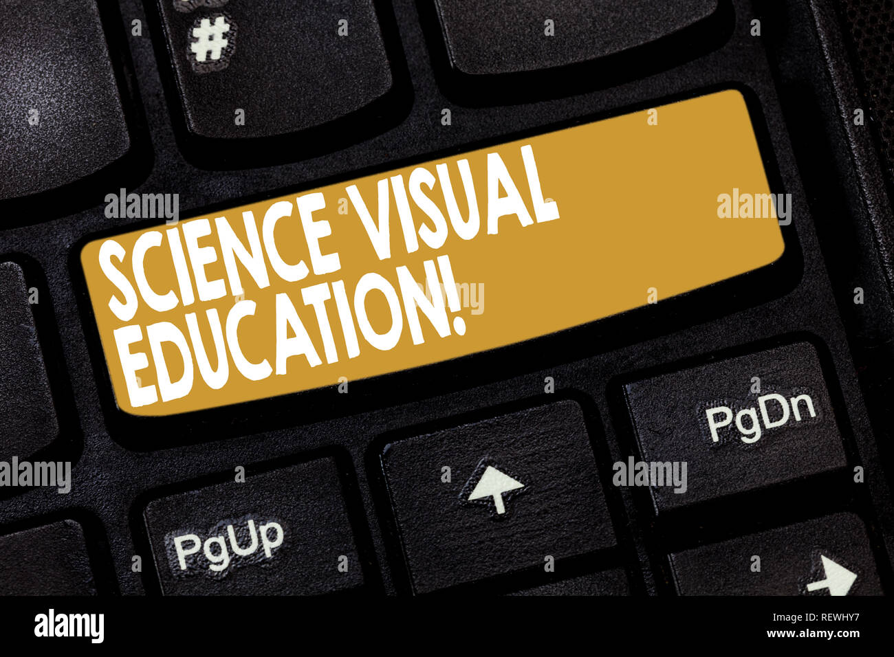 Word writing text Science Visual Education. Business concept for Use ...