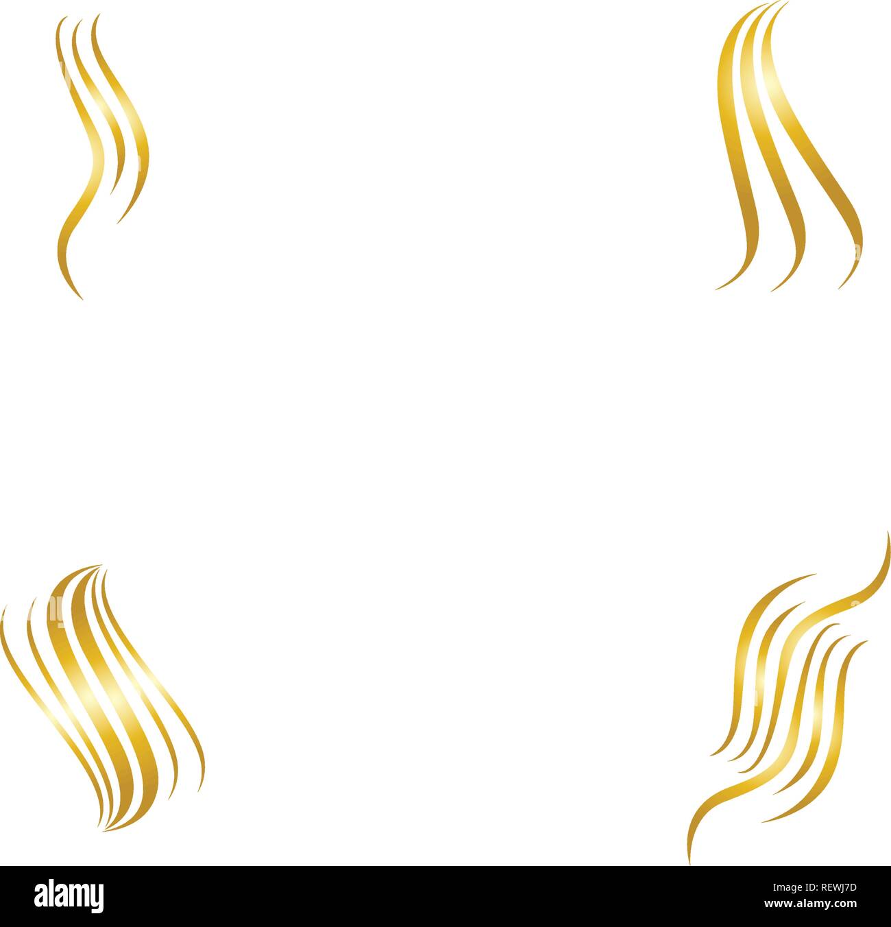 Hair wave logo vector ion template Stock Vector Image & Art - Alamy