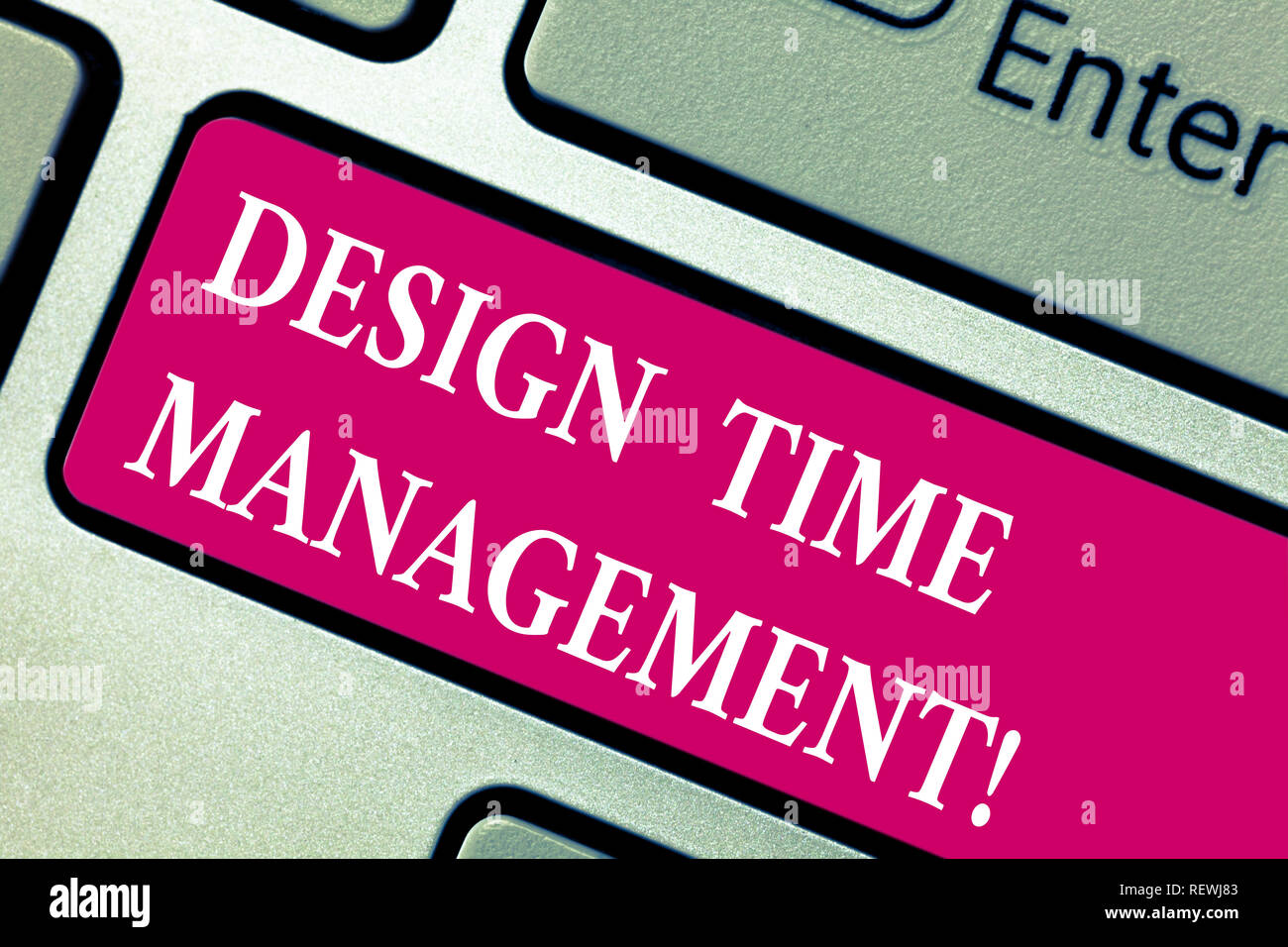 Word writing text Design Time Management. Business concept for ...