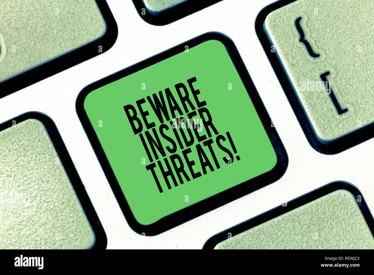 Conceptual hand writing showing Beware Insider Threats. Business photo ... Conceptual hand writing showing Beware Insider Threats. Business photo ...