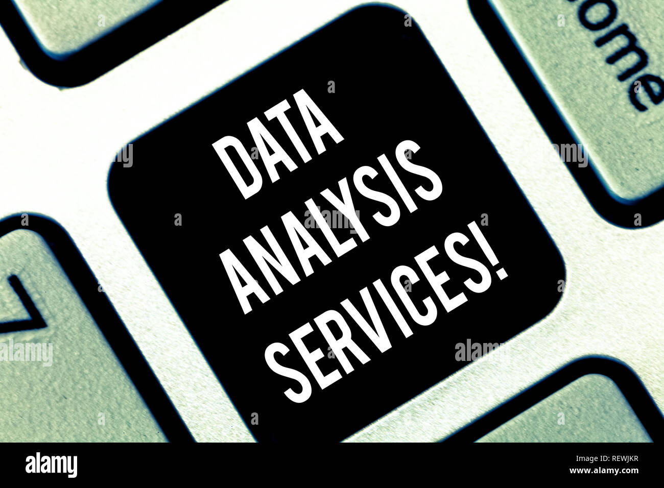 Conceptual hand writing showing Data Analysis Services. Business photo showcasing an analytical ...