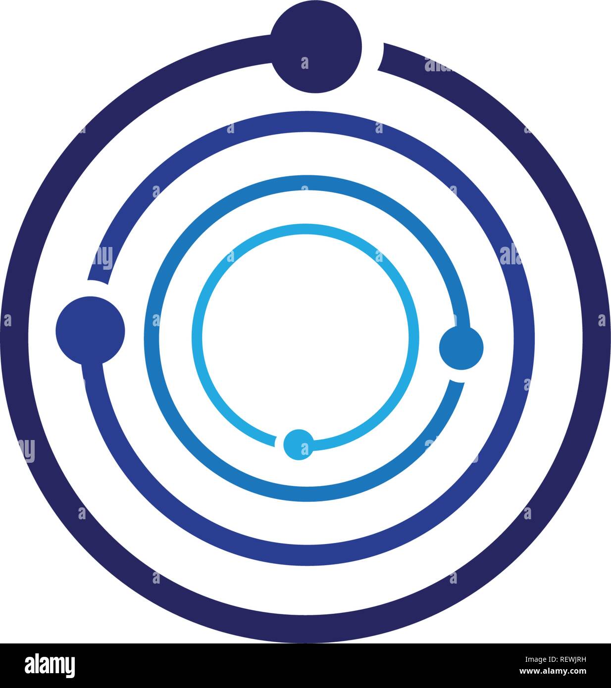 vortex circle logo and symbols template icons Stock Vector Image & Art ...