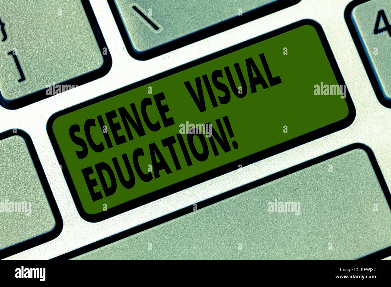 Conceptual hand writing showing Science Visual Education. Business ...