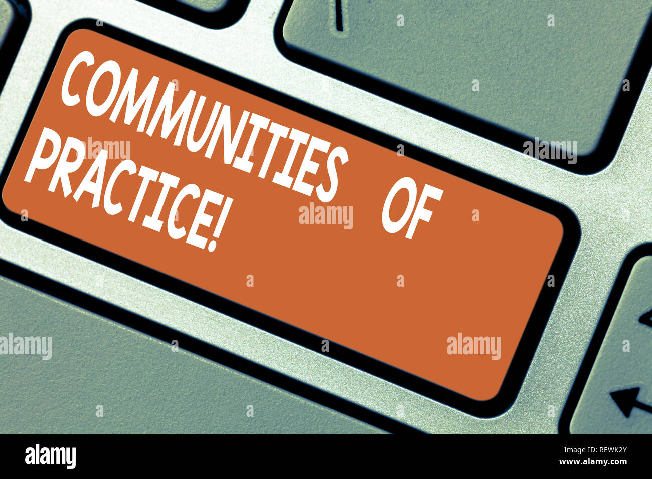 Word writing text Communities Of Practice. Business concept for group ...