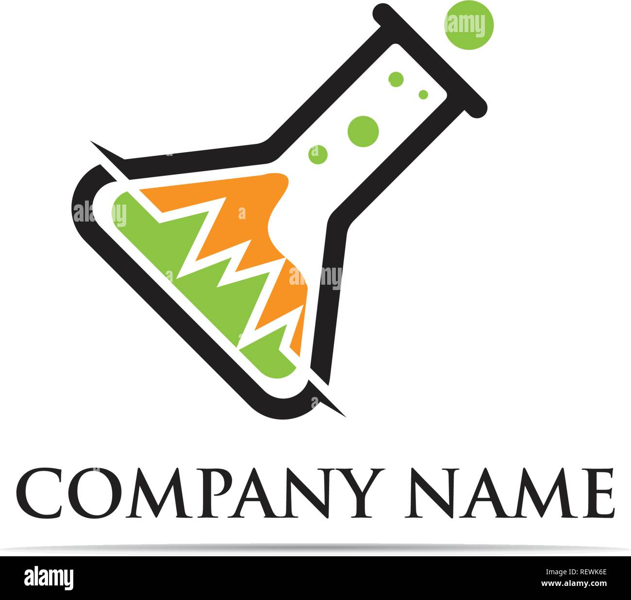 Lab logo vector icon template Stock Vector Image & Art - Alamy