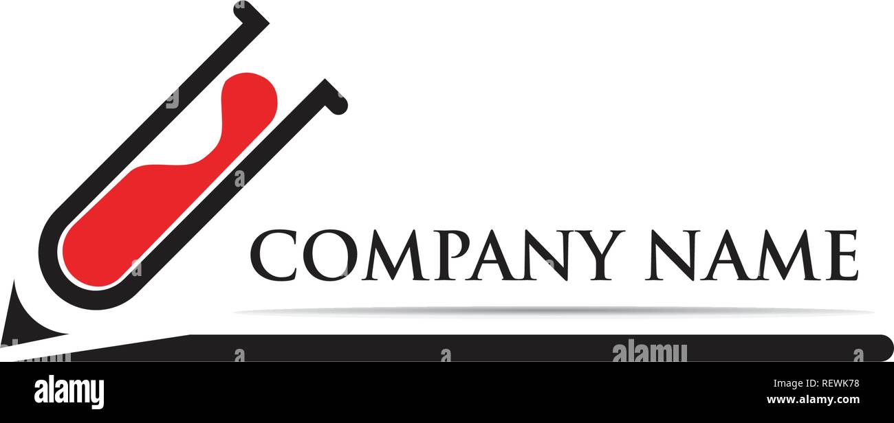 Lab logo vector icon template Stock Vector Image & Art - Alamy