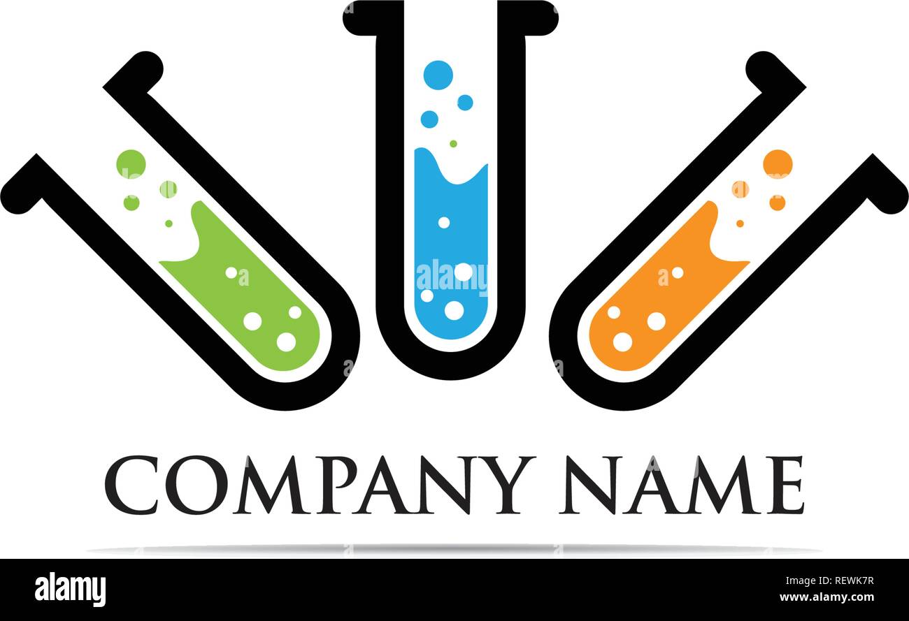 Lab logo vector icon template Stock Vector Image & Art - Alamy