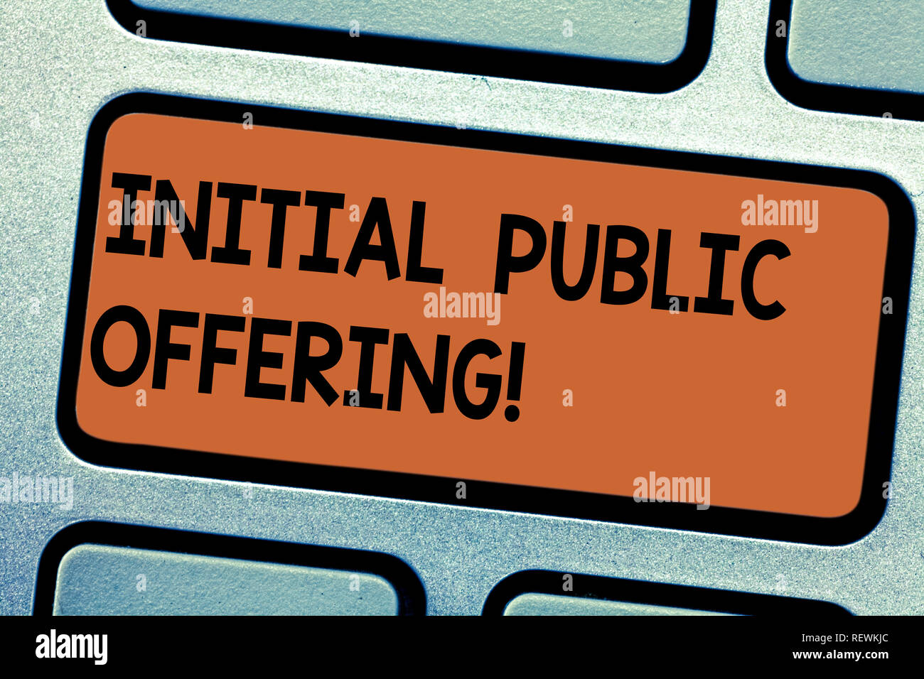 Word writing text Initial Public Offering. Business concept for ...