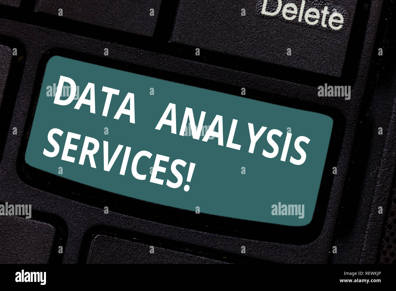 Text sign showing Data Analysis Services. Conceptual photo an ...
