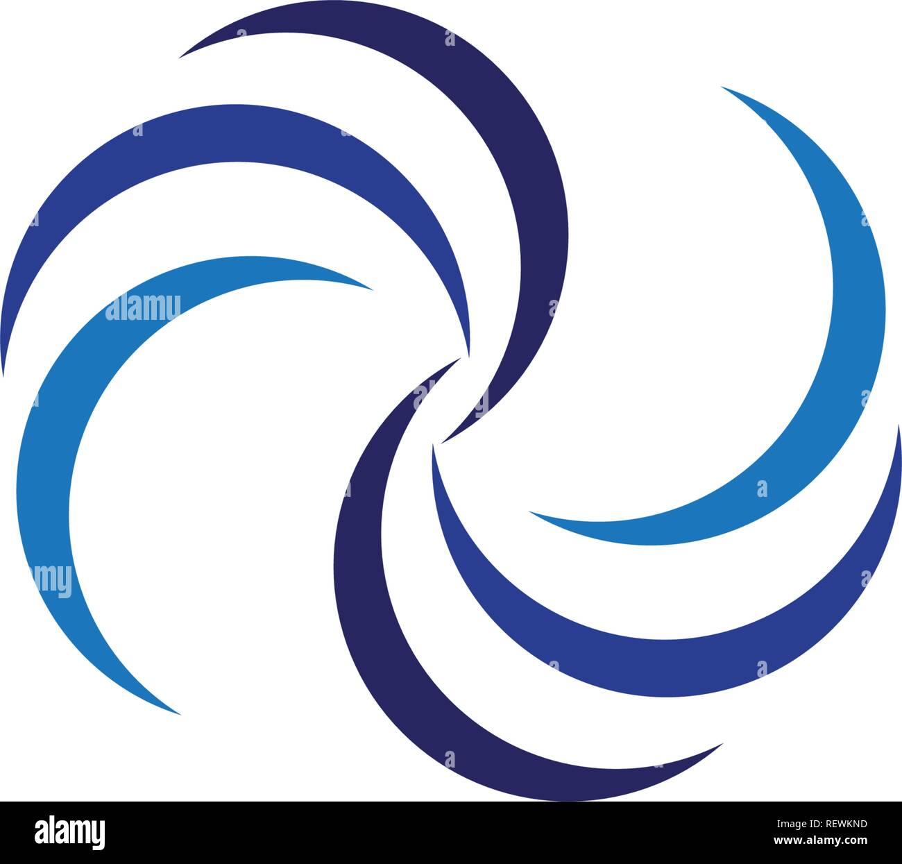 vortex circle logo and symbols template icons Stock Vector Image & Art ...