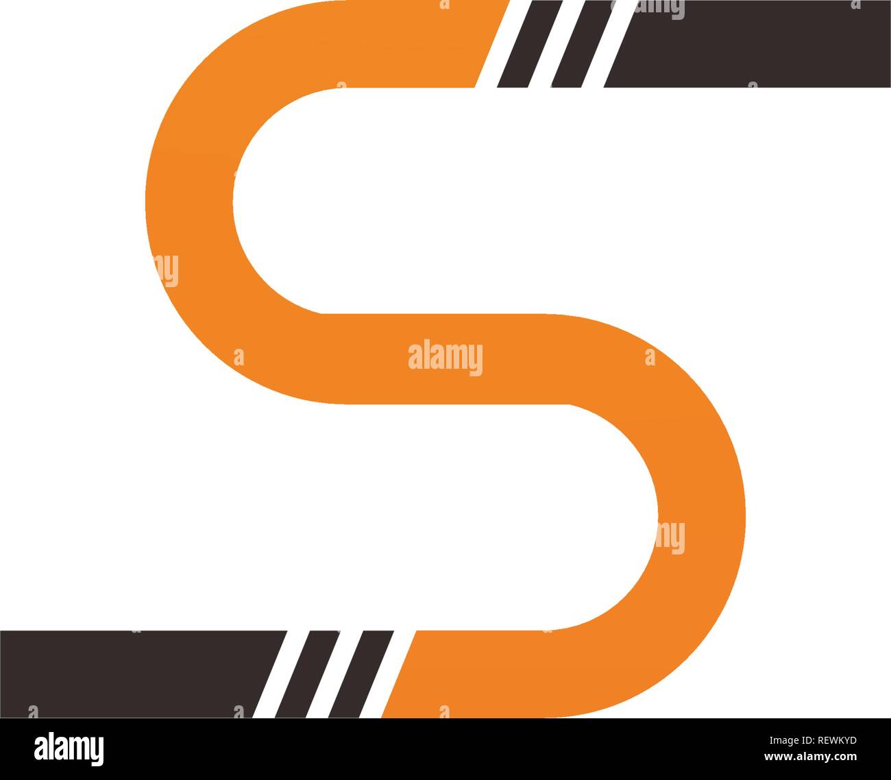 S logo vector Stock Vector Image & Art - Alamy