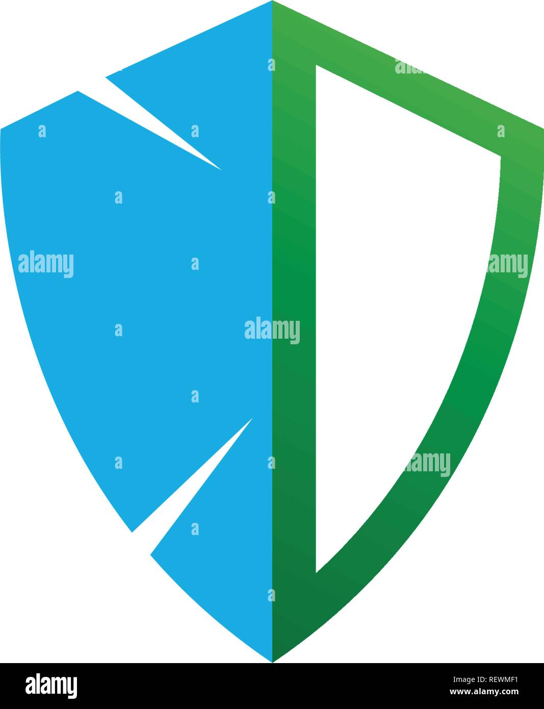 Shield logo and symbol vector Stock Vector Image & Art - Alamy