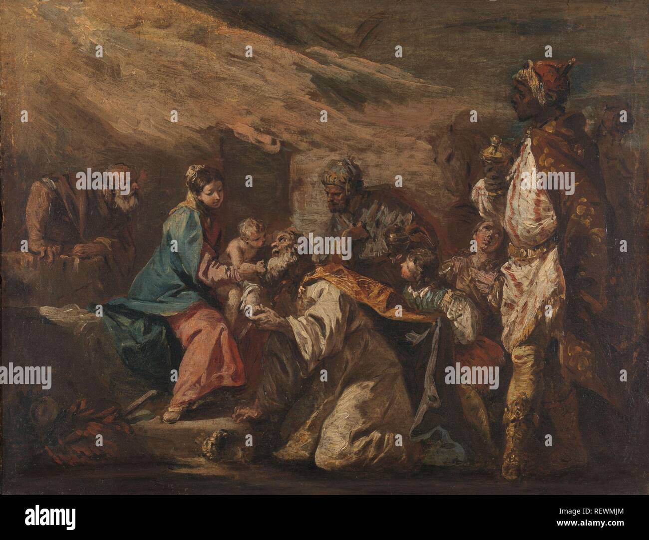 Adoration of the Magi. Dating: 1705 - 1760. Measurements: h 30.5 cm × w ...