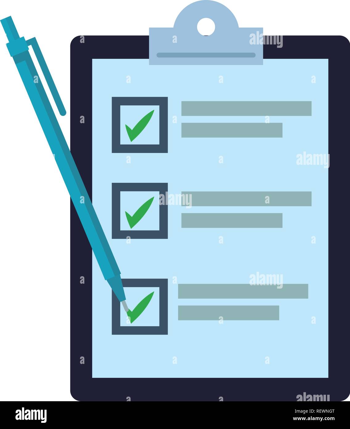 checklist table icon Stock Vector Image & Art - Alamy