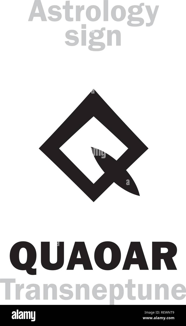 Astrology Alphabet: QUAOAR, Large massive trans-neptunian planetoid ...