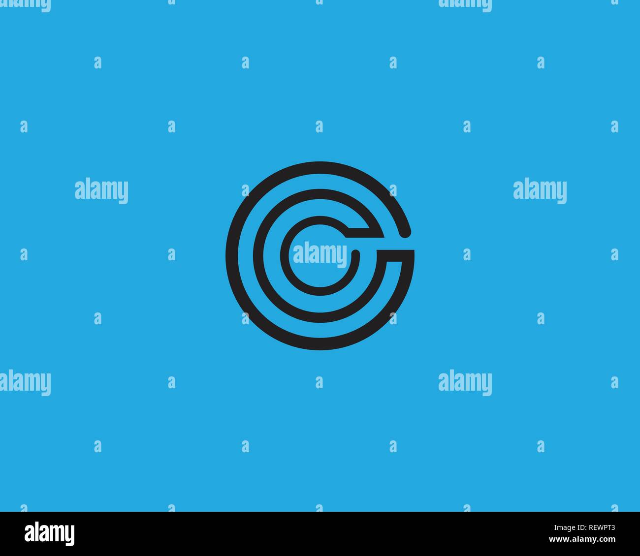 C circle logo and symbols Vector Stock Vector Image & Art - Alamy