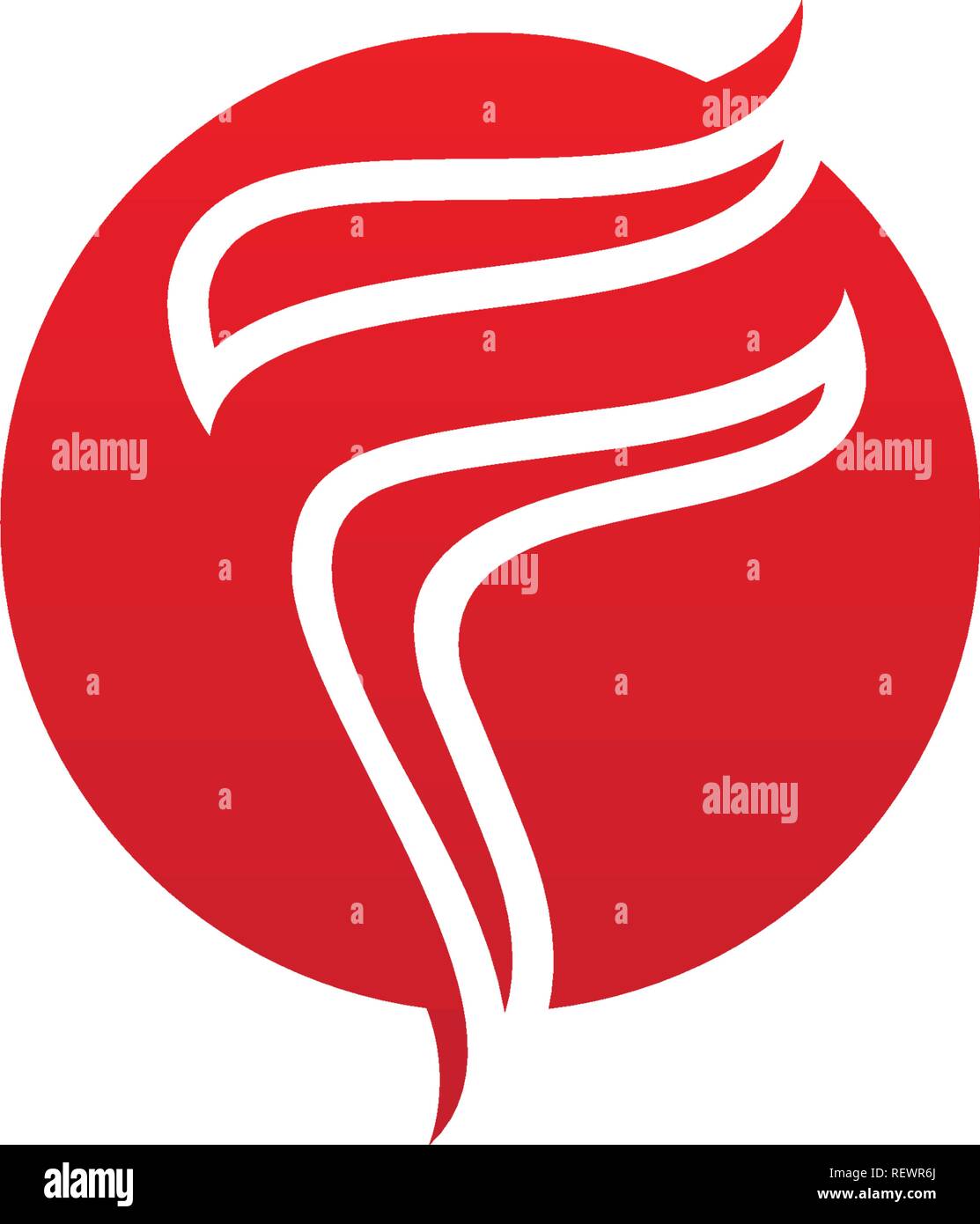 F logo letter template vector Stock Vector Image & Art - Alamy