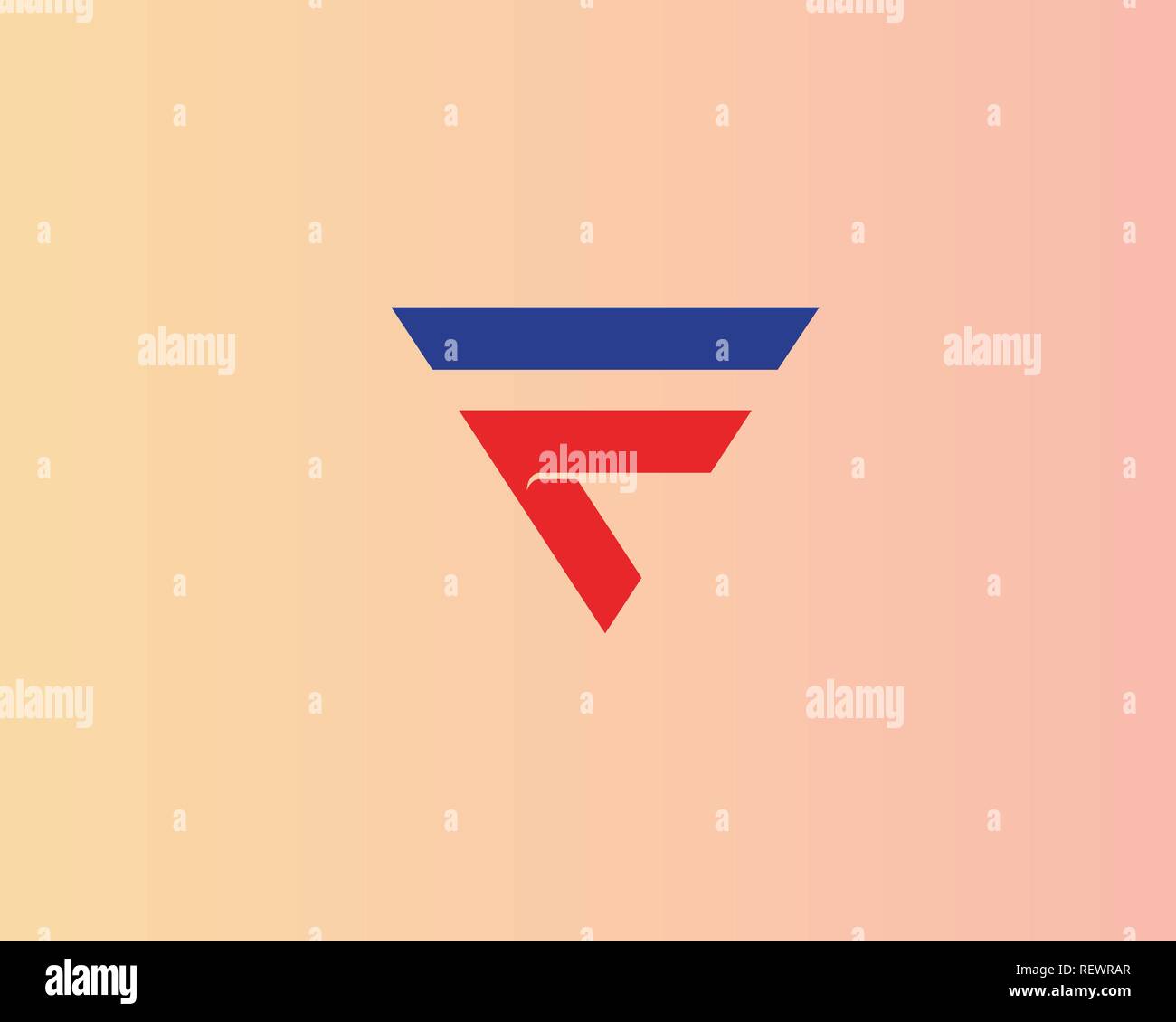 F logo letter template vector Stock Vector Image & Art - Alamy