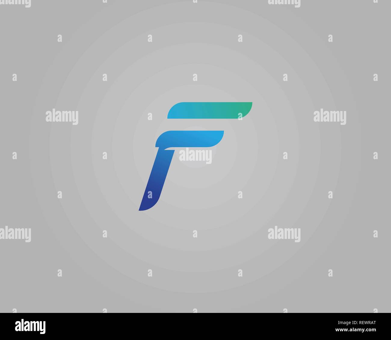 F logo letter template vector Stock Vector Image & Art - Alamy