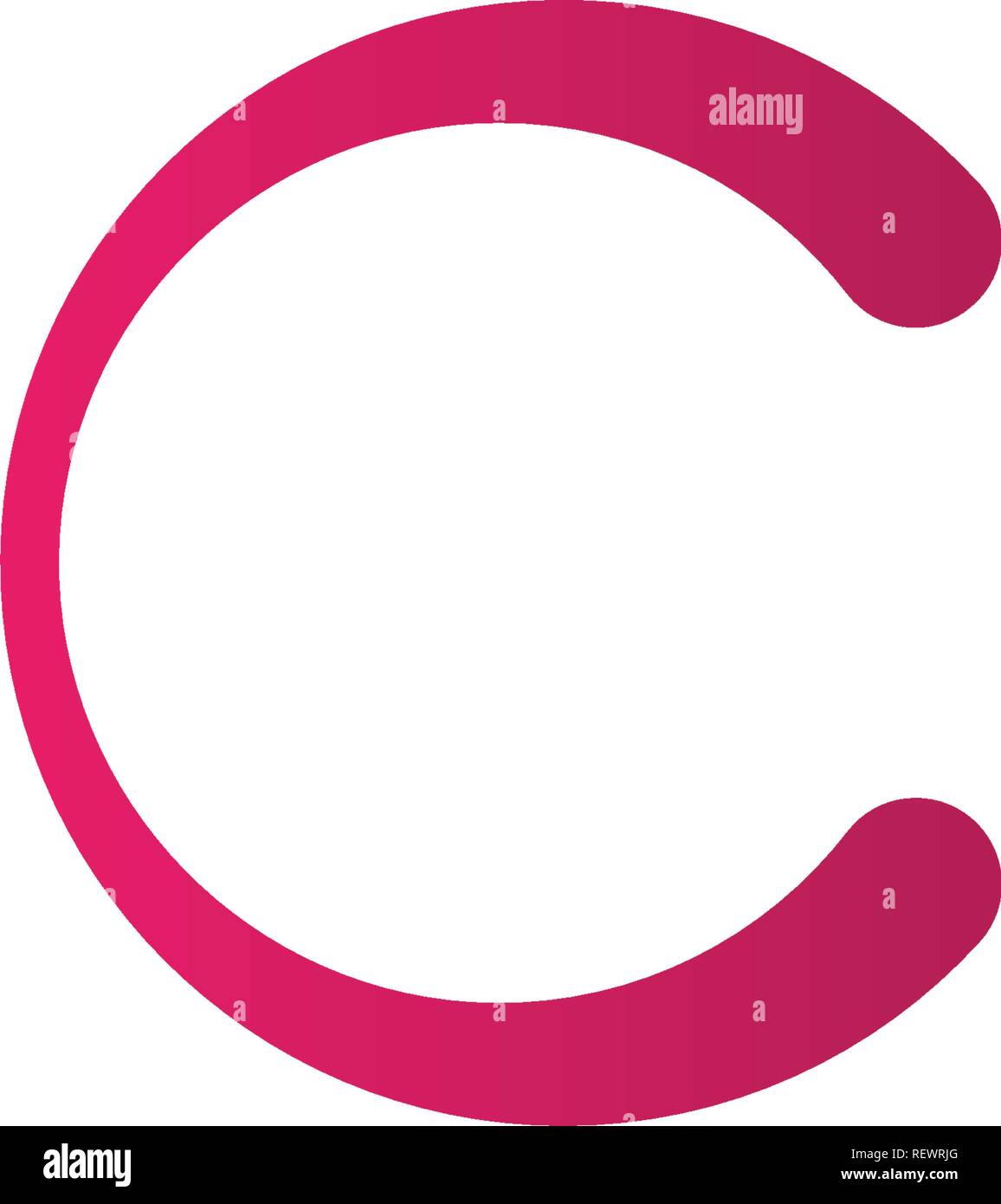 C Logo Template Design Vector Stock Vector Image & Art - Alamy