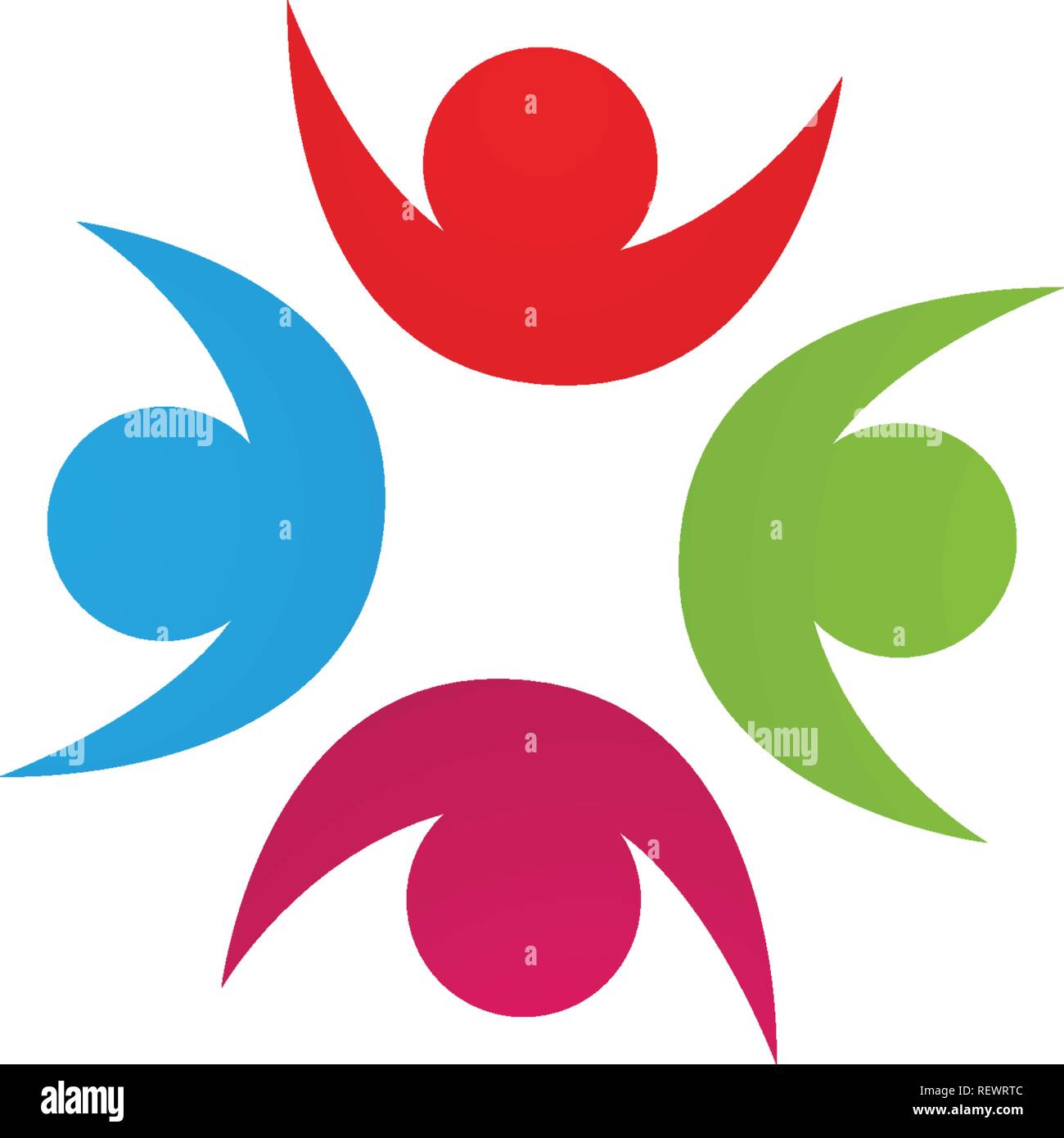Team community unity group logo vector Stock Vector Image & Art - Alamy