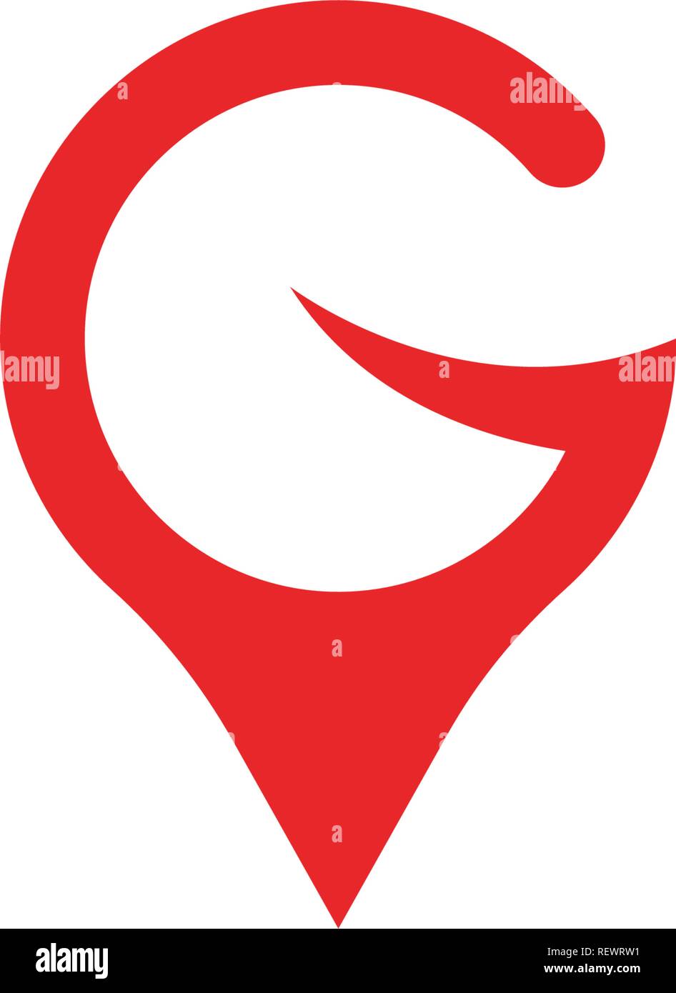 G logo and symbol vector Stock Vector Image & Art - Alamy