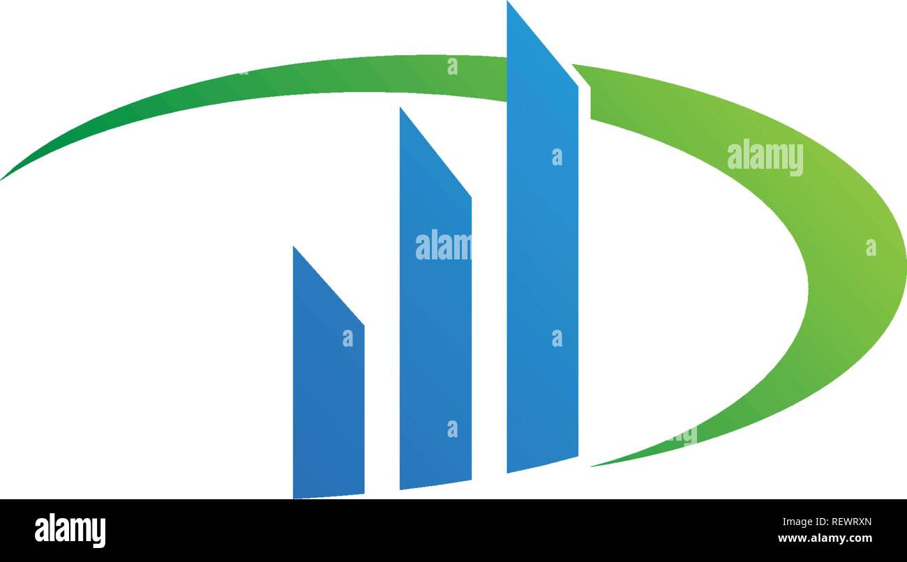 finance logo and symbols vector concept illustration Stock Vector Image ...